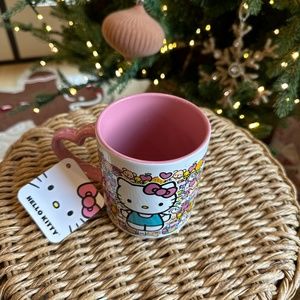 Hello Kitty | Dining | Hello Kitty Mug Heart Shaped Handle | Poshmark